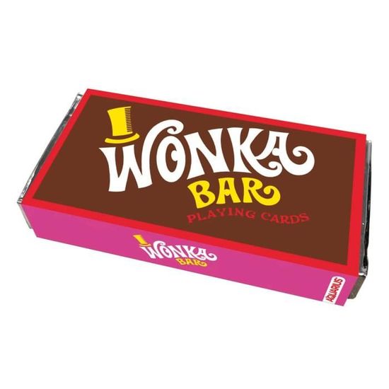 Jeu de cartes à jouer Willy Wonka Bar Premium Aquarius 54514 - Aquarius ...