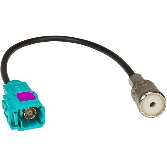 1500-014 Adaptateur D'Antenne Fakra (F) Couplé À La Prise Iso (F)[n725] - Cdiscount Auto