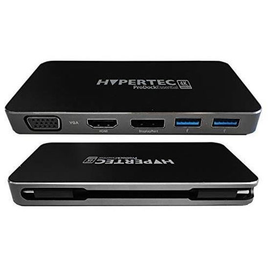 Hypertec ProDockEssential 4K Station d`accueil Universelle USB-C avec ...