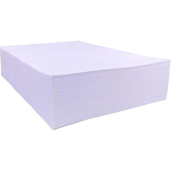 Ramette De 100 Feuilles De Papier Blanc A5 Lisse Pour Imprimante A5 80 ...