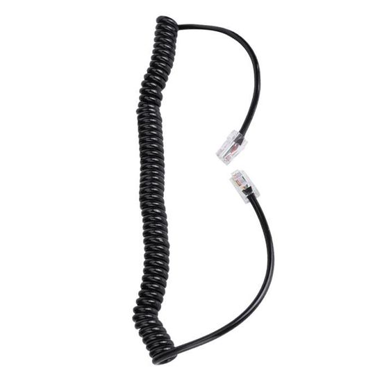 Câble micro 8 broches, câble ABS noir pour micro Icom, pour talkie ...