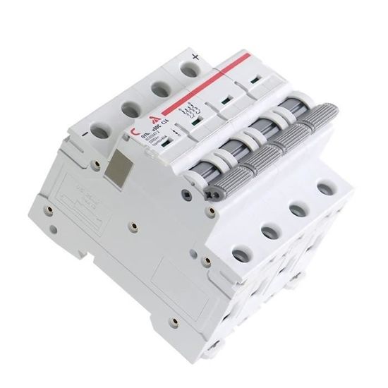 Mcb Dc 1000V Mcb Mini Disjoncteur Dc 6A 10A 16A 20A 25A 32A 40A 50A 63A 4 Pôles Iec60947 1 ...