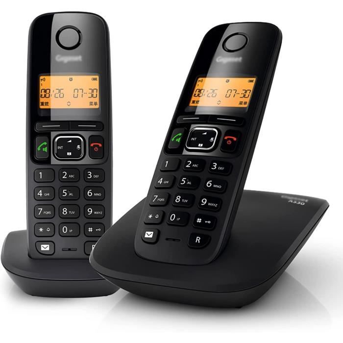 Téléphone Téléphone de Bureau numérique A530 | Dect Téléphone à ...