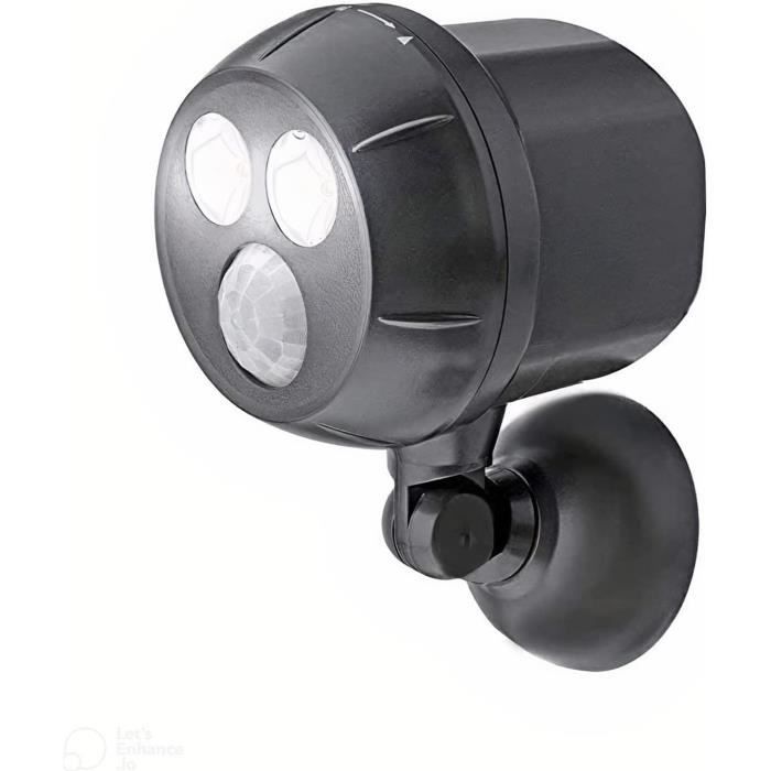 Lampe Detecteur De Mouvement Exterieur, Eclairage Led A Pile ...