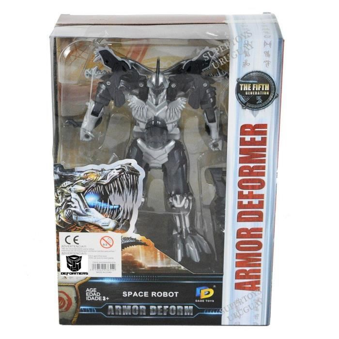 Jouet transformable Armor deform - Space robot Destroyer - Gris - Mixte ...