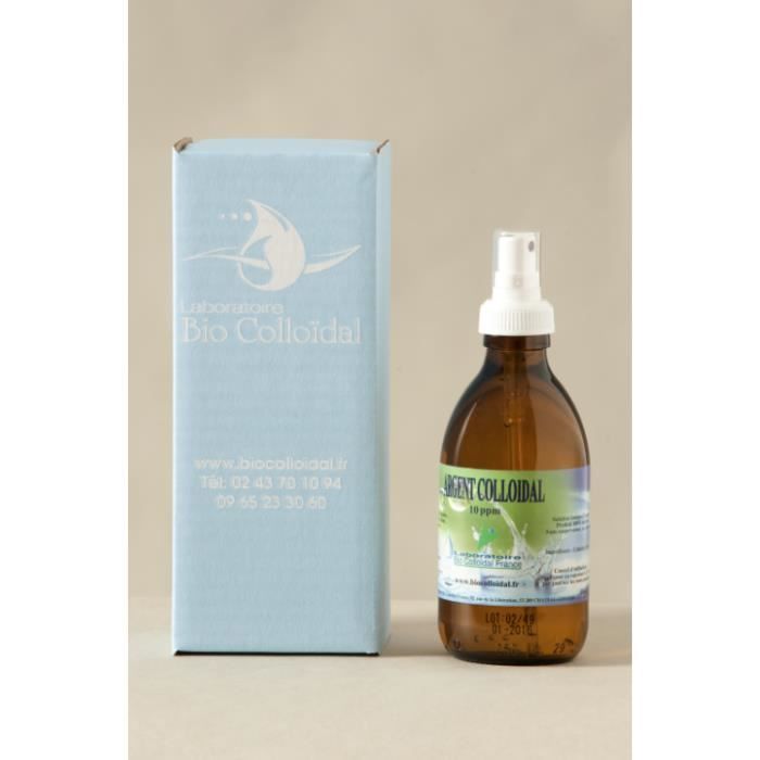 ARGENT COLLOIDAL 10 PPM spray 250 ml - Cdiscount Santé - Mieux vivre