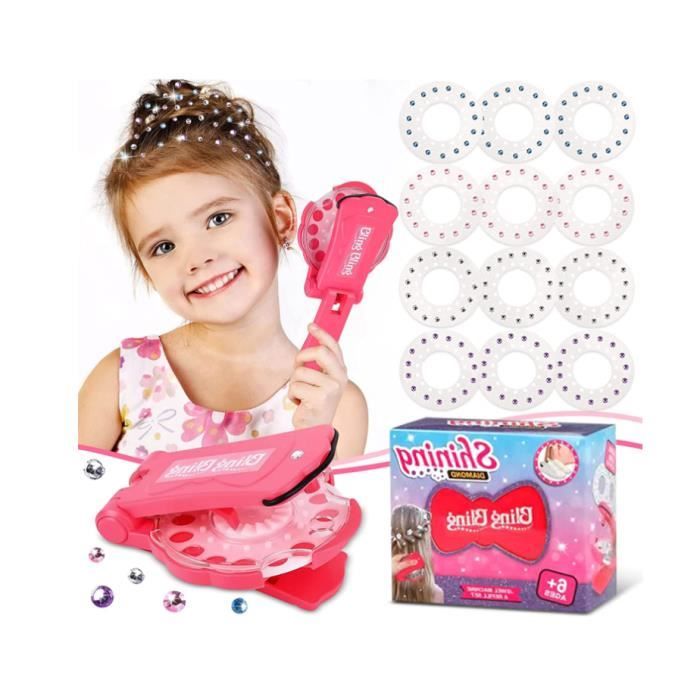 Kit Hair Bedazzler - Hair Gem - 180 Pierres Précieuses - Outil de ...