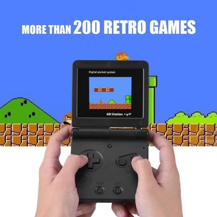 GB Station Light Hand Held Game Player Handheld Built in Retro 8 Bit Video Console Games HB057 Cdiscount Jeux video