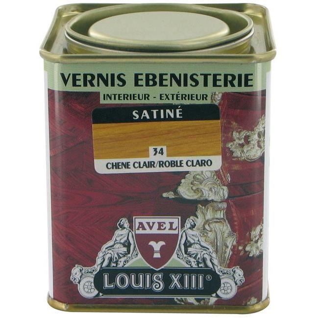 Vernis bois satiné - LOUIS XIII - 125 mL - intérieur/extérieur ...