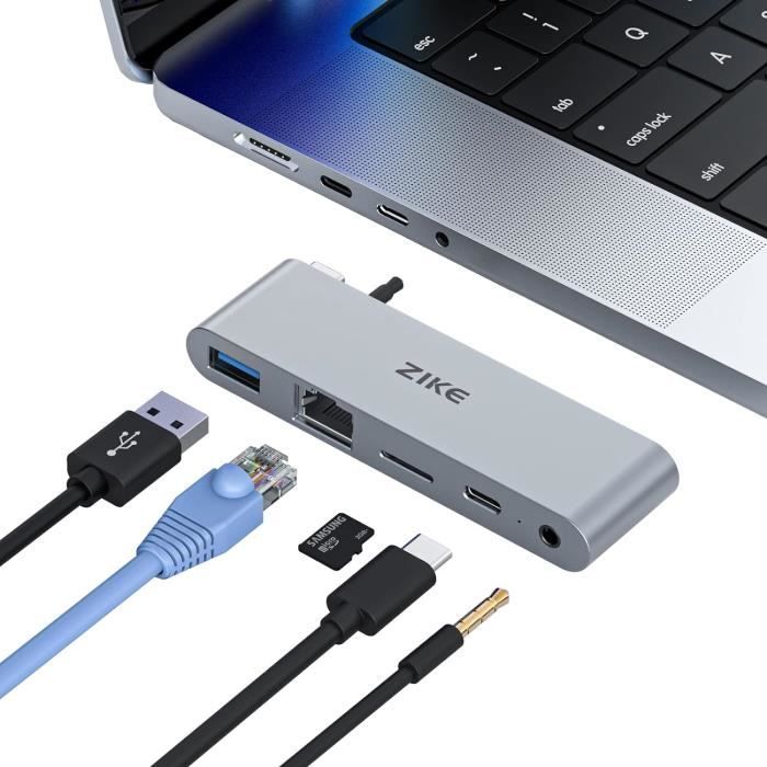 Hub Usb C - Macbook Pro Adaptateur Usb Pour Macbook Pro 2023-2016 ...