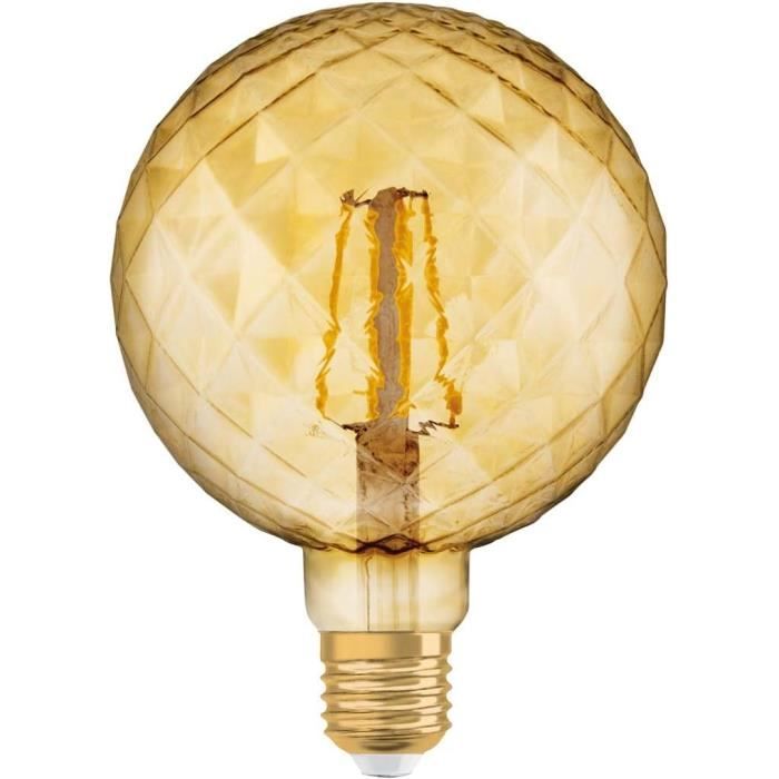 Vintage Edition 1906 Ampoule Led À Filament Culot E27 Forme