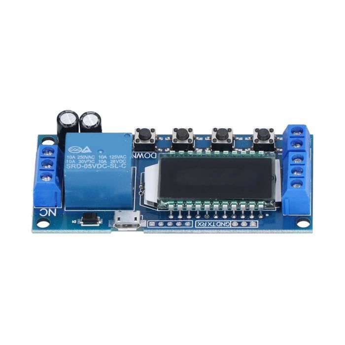 Duokon module de relais de retard Module de relais LCD Retard Panne de ...