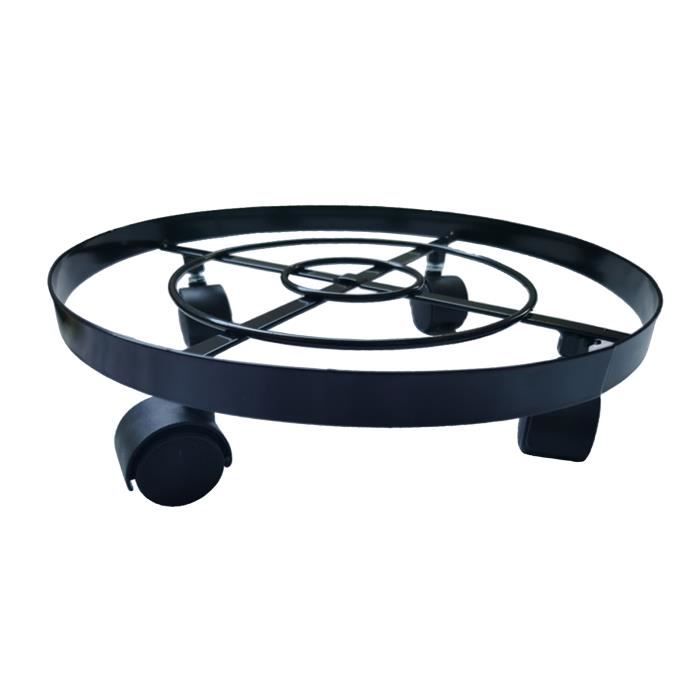 Panier de jardin Plant Mover avec Pivotant Roues Anti-rouille Métal ...