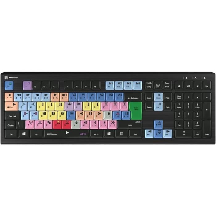 LogicKeyboard Avid Media Composer Astra 2 UK (PC) - Cdiscount TV Son Photo
