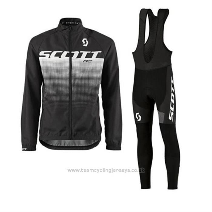 Scott-Ensemble de maillot de cyclisme à manches longues Pro Team ...