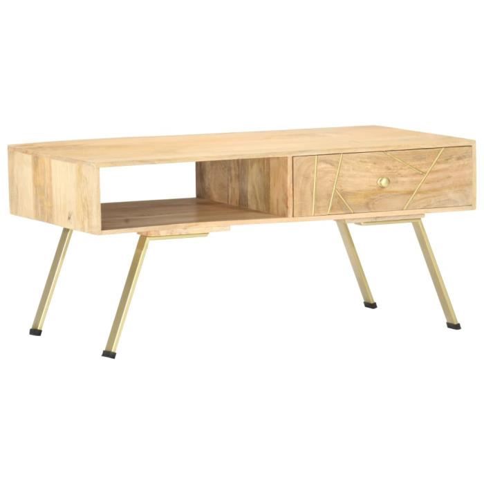 121Prime- Table basse Contemporain-Table de canapé Pour Salon 95x50x42 ...