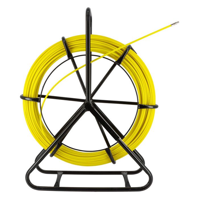 Tire fil sur dévidoir - Aiguille - 6mm - Fibre de verre - Longueur 100m ...