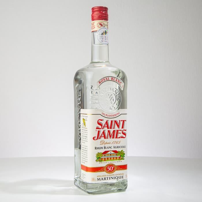 RHUM BLANC - SAINT JAMES - 50° - 100CL - La cave Cdiscount