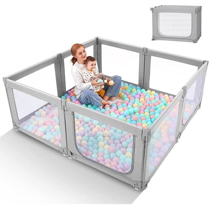 TULN Parc Bebe Parc bébé Pliable, Parc Pliable Portable for bébés et ...