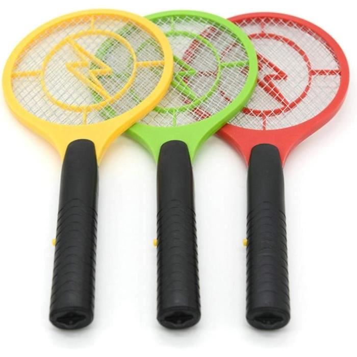 Tapette à mouches électrique anti-moustiques, raquette de tennis ...