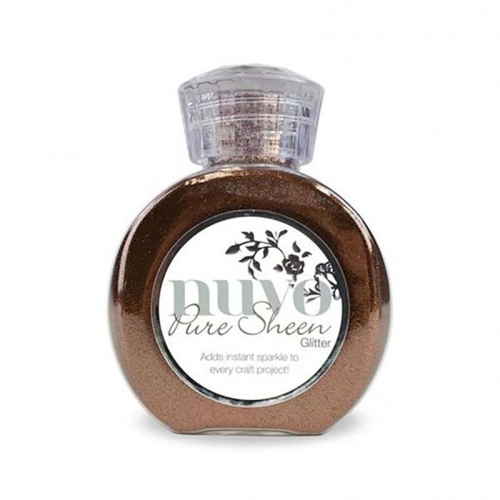 Paillette Nuvo Pure Sheen Glitter de Tonic Studio - Copper - 100ml ...