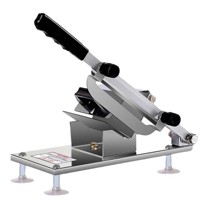 Manuel Trancheuse de Viande Congelée, coupeur de viande de Boeuf Mouton ...