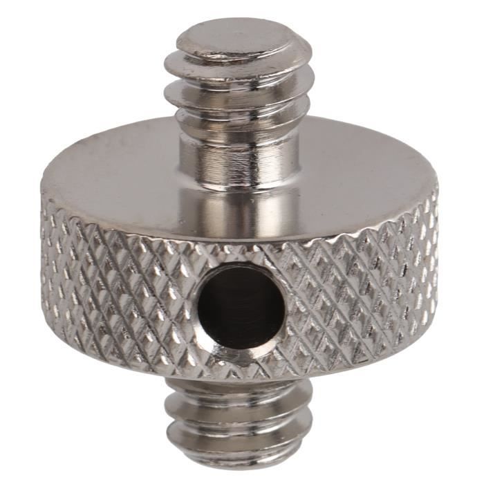 YOSOO vis double face mâle 1/4' Adaptateurs de vis de trépied fileté ...