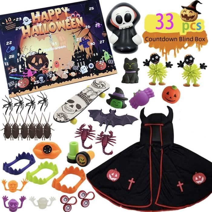 Boîte Aveugle Compte à Rebours d'halloween, Ensemble de Capes pour ...