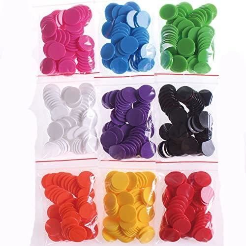Jetons De Poker 100 Pièces-Ensemble Jetons De Poker En Plastique ...