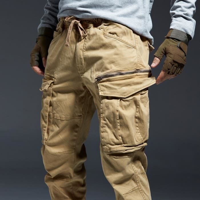 Tenue professionnelle,pantalon Cargo longueur cheville pour homme ...