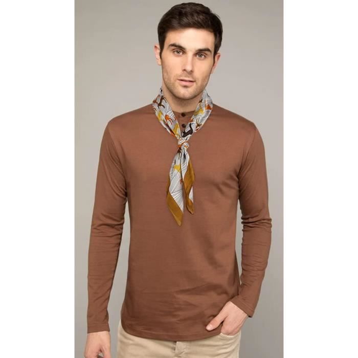 Cheval Print Bandana Carré Pour Hommes Écharpe Cheveux En Soie Écharpe ...