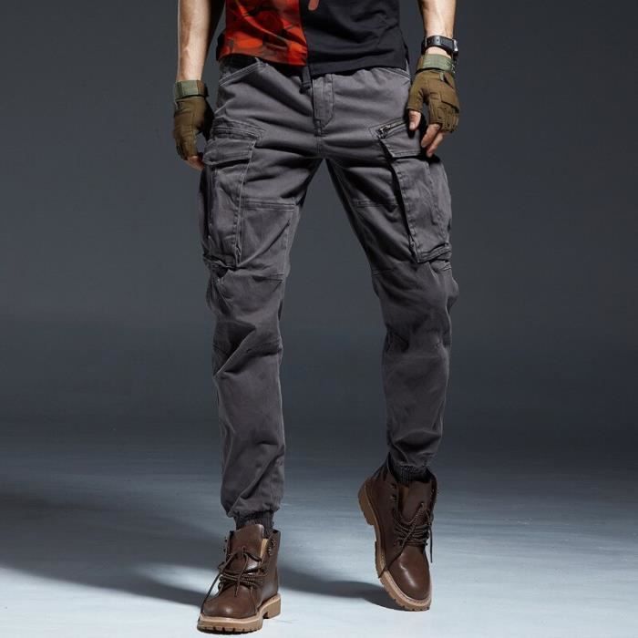 Tenue professionnelle,pantalon Cargo longueur cheville pour homme ...