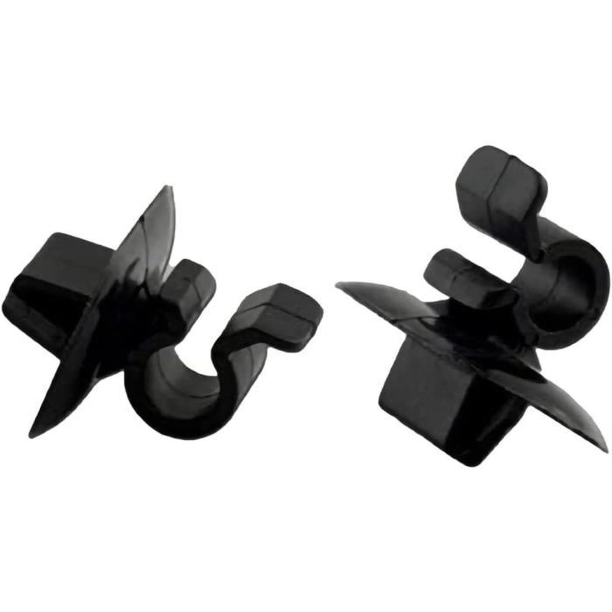 Lot de 2 clips agrafes pour maintien de la barre de capot compatible ...