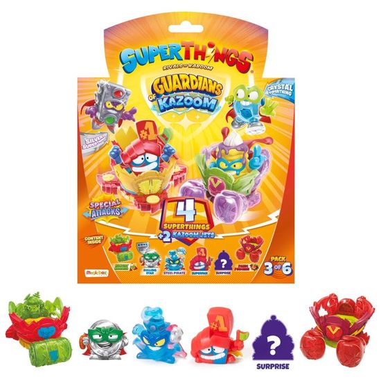Superthings rivals of kaboom - 6 - PACK CONTENT INSIDE + PANIC PUNCHER ...