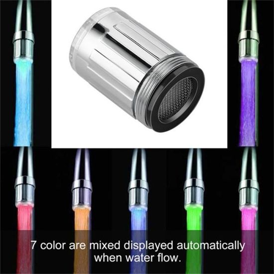 Robinet-raccord,Capteur de température du robinet d'eau avec ...