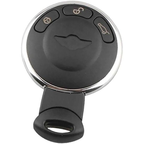 MN-1 Coque de clé Mini Cooper 3 boutons Countryman S R56 Argent.[Z2004 ...