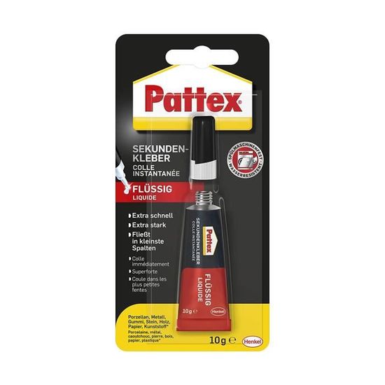 1865981 Colle à prise rapide"Classique" liquide 10 g Noir-rouge[888 ...