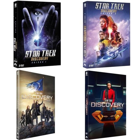 DVD Star Trek : Discovery-Saisons 1 à 4 - Cdiscount DVD