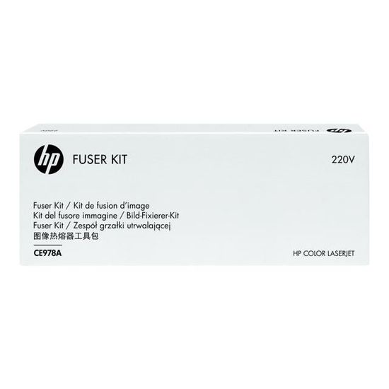Kit unité de fusion HP - 220 V - Color LaserJet Enterprise CP5525 - Jusqu'à 150 000 pages ...
