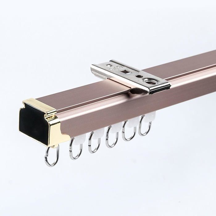 Rail De Rideau En Alliage D'Aluminium Épaissi, Tringle À Rideau De ...