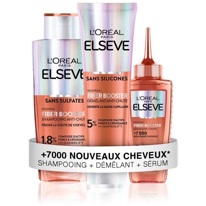 L'Oréal Paris Elseve Fiber Booster Routine Capillaire Anti-Chute ...