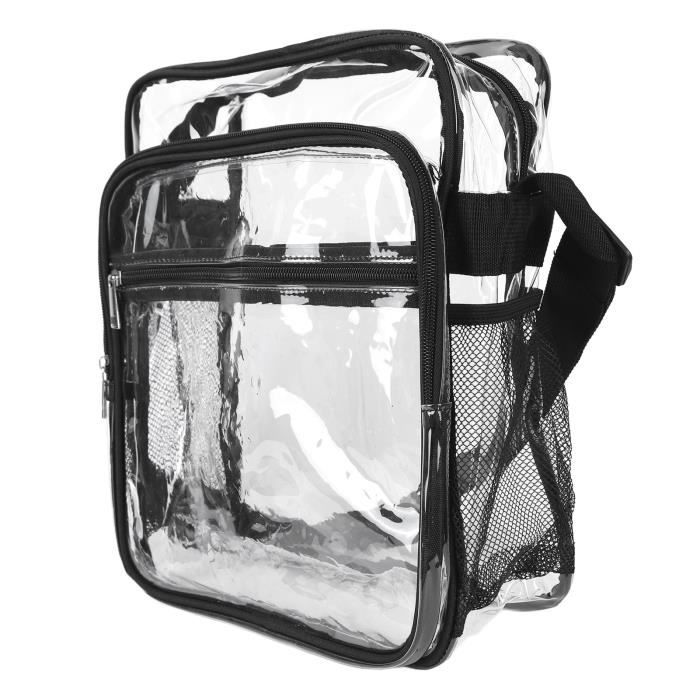 LAI Sac à main transparent en PVC Sac à bandoulière transparent mode ...