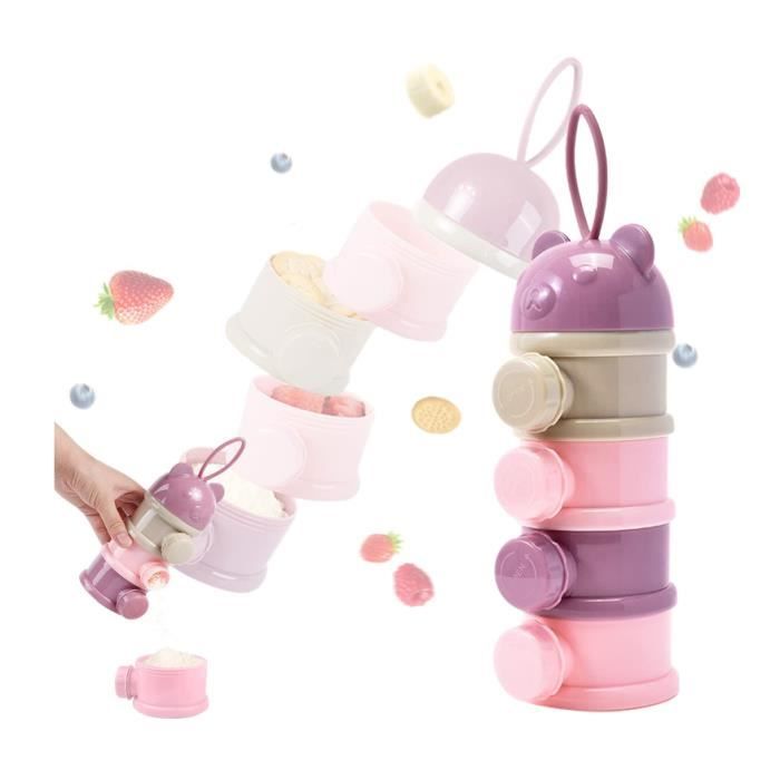 Doseur de Lait Bebe Doseur Lait en Poudre Bebe Boite Doseuse Dosette ...