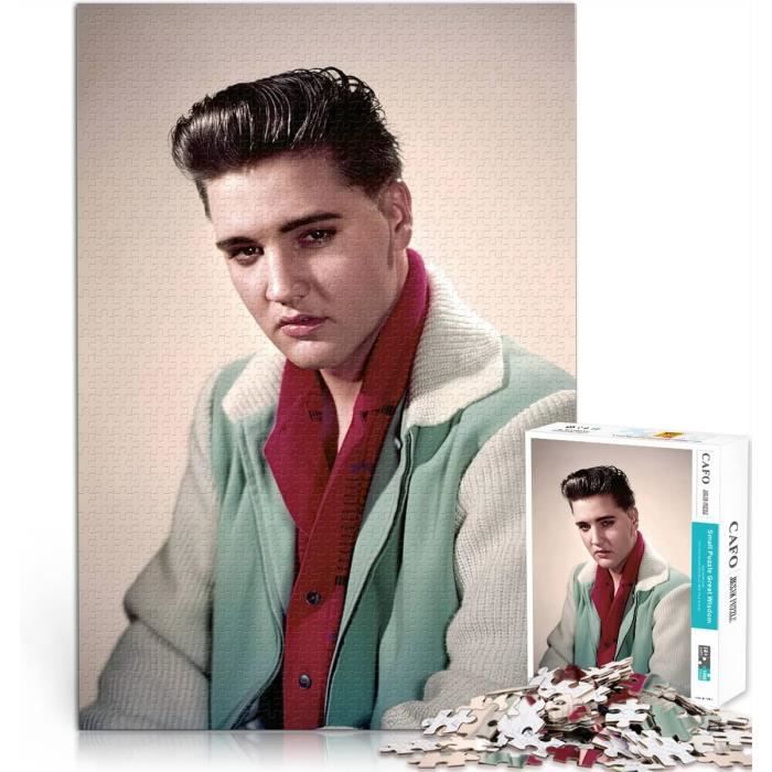 Adultes Enfants Puzzle 1000 Pièces Puzzle Elvis Jigsaw Puzzles Célèbre ...