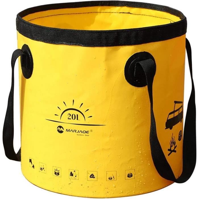 N5844-Conteneur D'Eau Pliable Pliable De Godet Pliable 10L - 20L Lavage ...