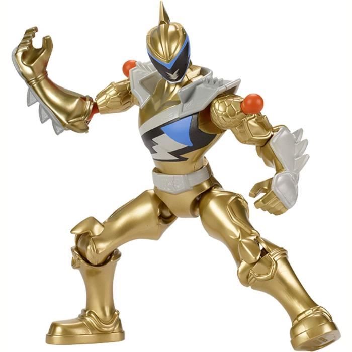POWER RANGERS Duo Pack Mixx'N'Morph 16 cm Ranger Dino Charge Doré ...