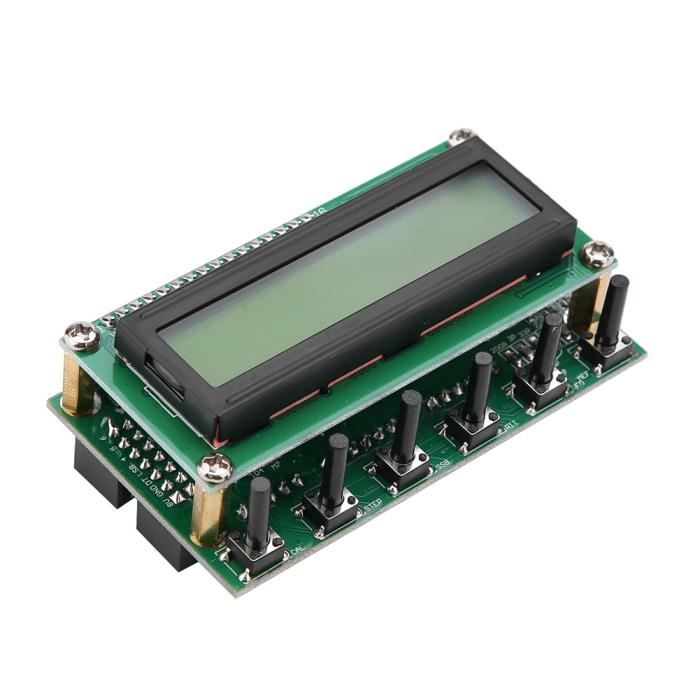 Cikonielf Module générateur de signal DDS Module générateur de signal de fonction DDS LCD 0‑55 ...
