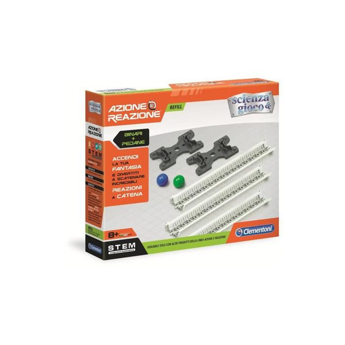 Clementoni Action et Reaction-Refill Bases + Rails Longs, Multicolore ...