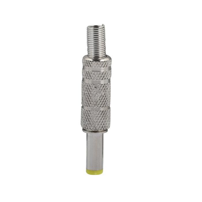 MOO 5 Pcs 5.5X2.5Mm Dc Mâle Alimentation En Métal Plug Connecteur Jack ...