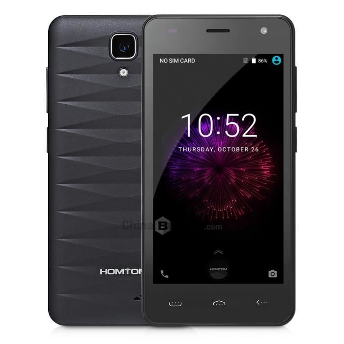 HOMTOM HT26 4G Smartphone Débloqué Android 7.0 4,5 pouces 1Go+8Go ...